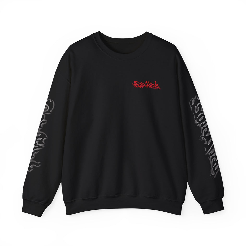 AndTeam-Single : Go in Blind concept Crewneck Sweatshirt — Red Wolf Gr ...